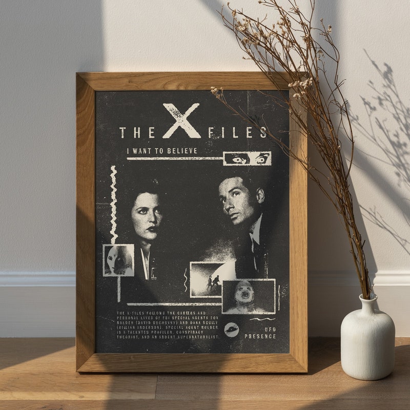 X Files Art - Etsy