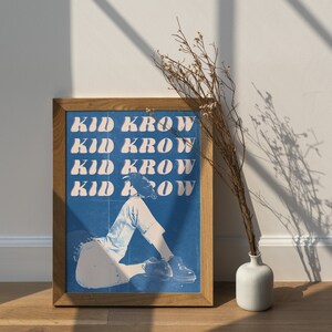 Conan Gray Digital Poster, Kid Krow, Music Poster, Pop Rock Teen Indie ...