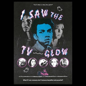 I Saw the TV Glow Digital Download Poster, the Pink Opaque, Queer Movie ...