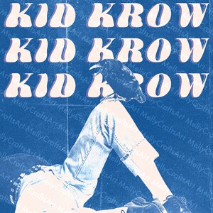 Conan Gray Digital Poster, Kid Krow, Music Poster, Pop Rock Teen Indie ...