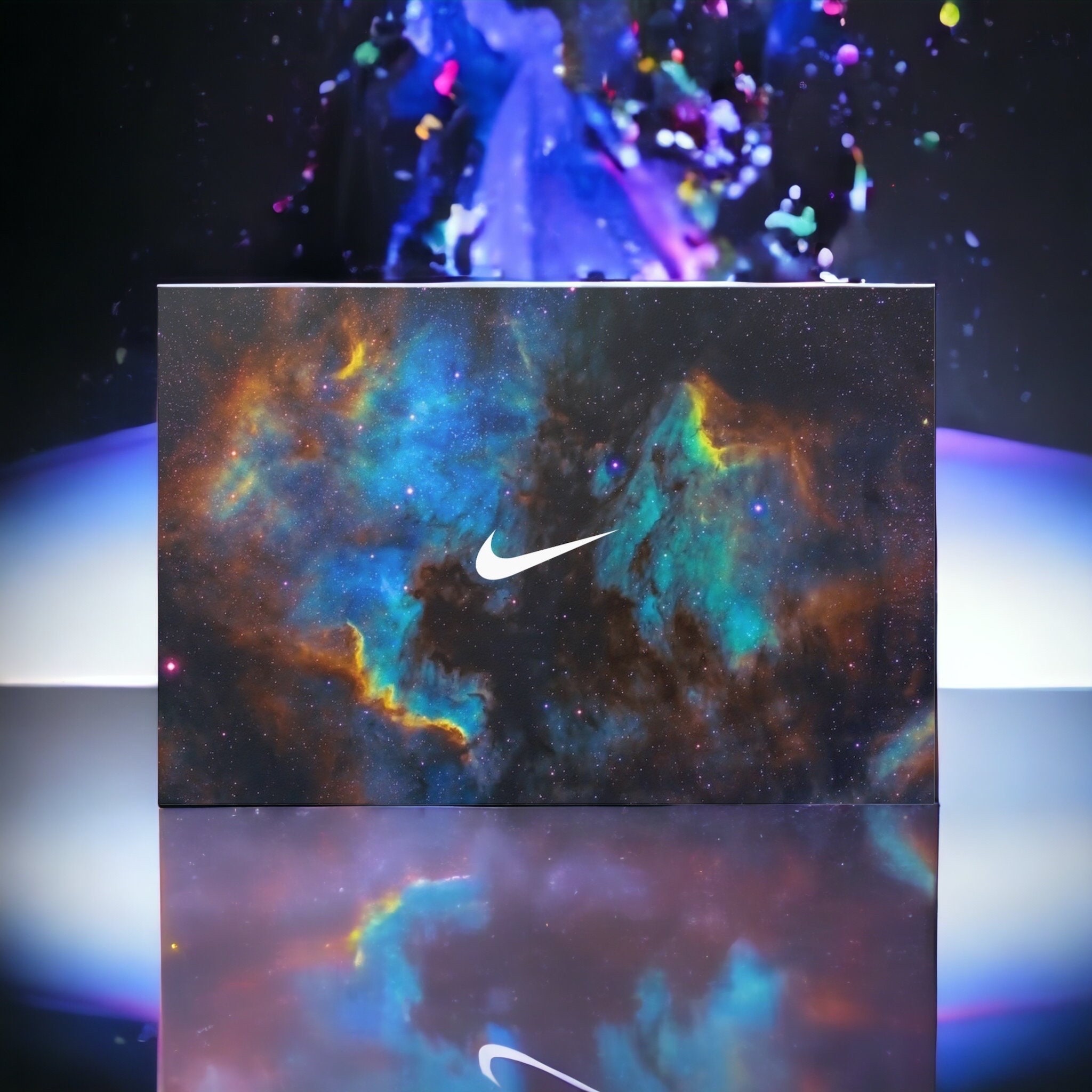 LEGACYART Abstract Blue Nike Wall Art Classic Nike Poster Nike Canvas ...