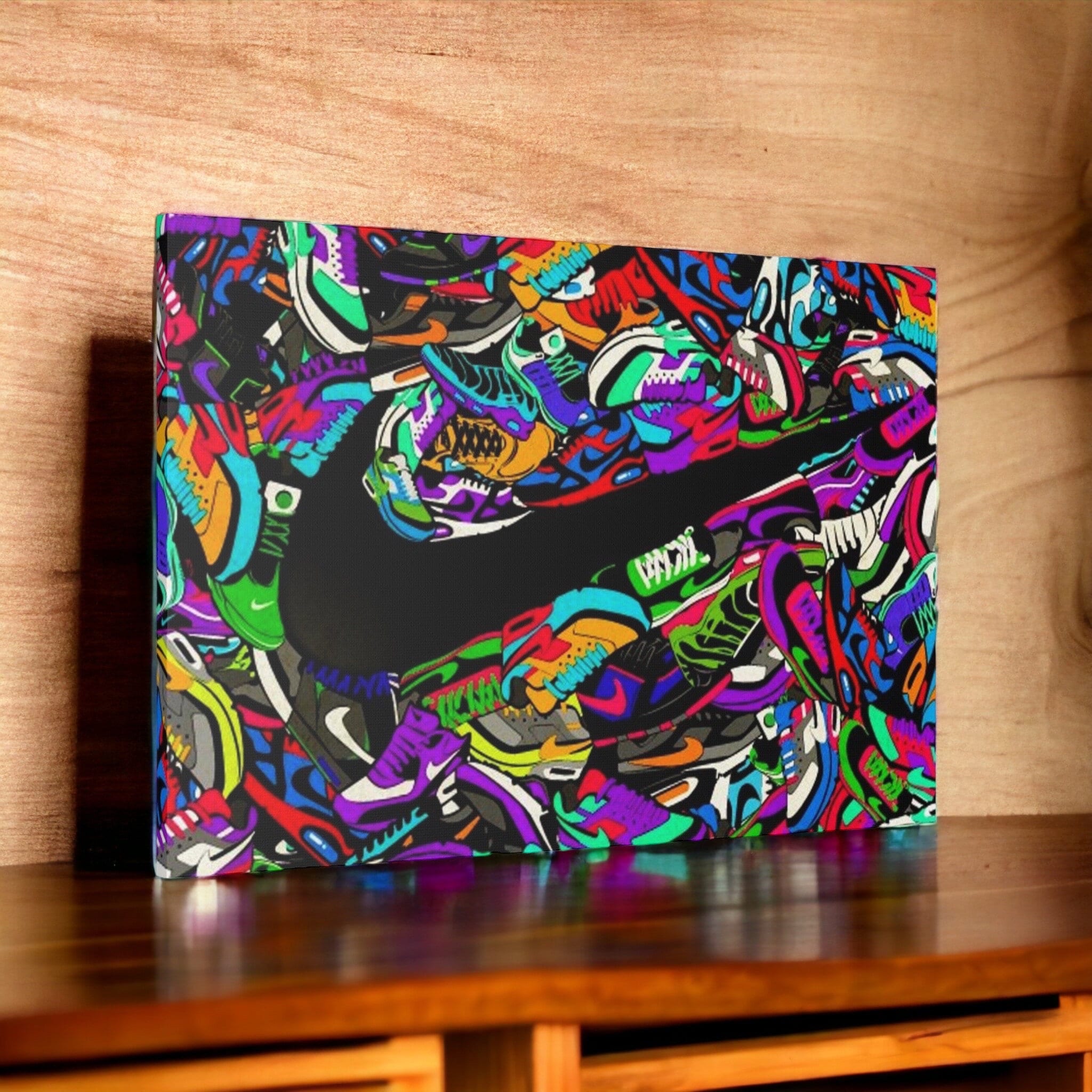 LEGACYART Nike Logo Canvas, Jordan Shoe Canvas, Abstract Nike Wall Art ...