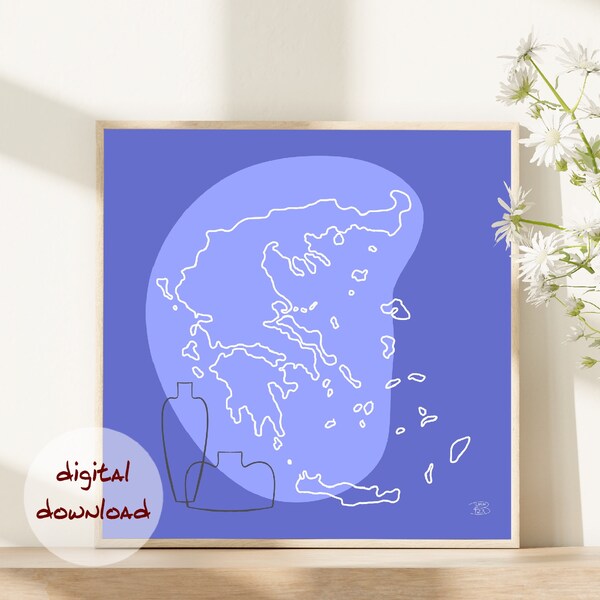 Line Drawing Wall Mural - Etsy