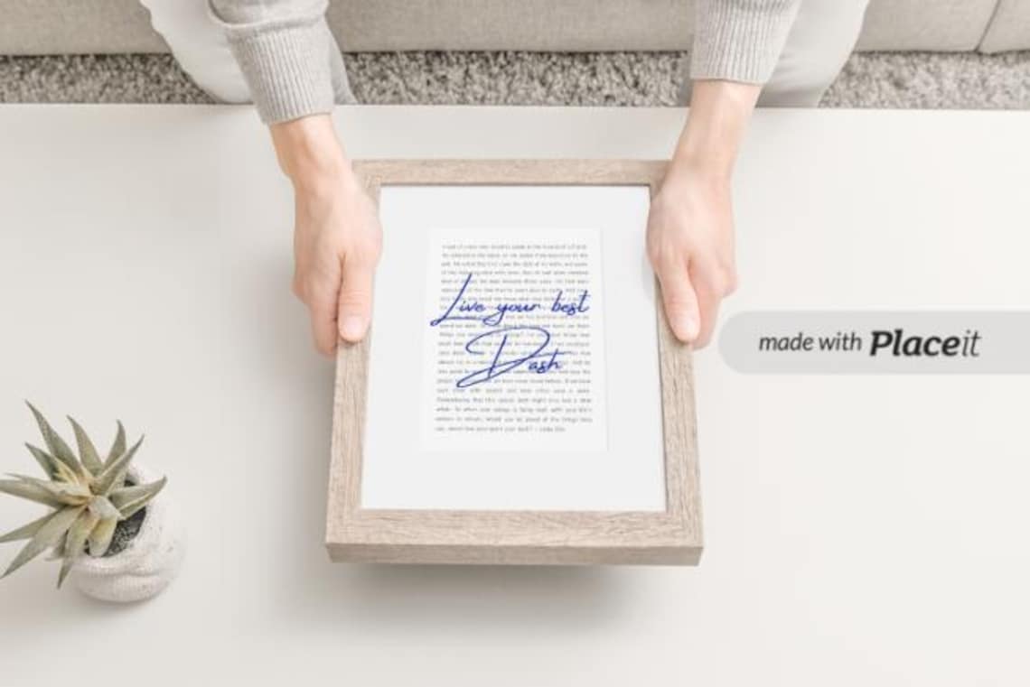 The Dash - Linda Ellis - Live Your Best Dash Print - Digital Download ...