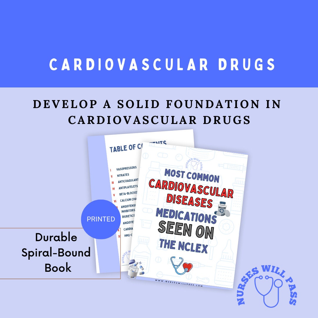 Cardiovascular Pharmacology for Nursing Success® Simplified ...