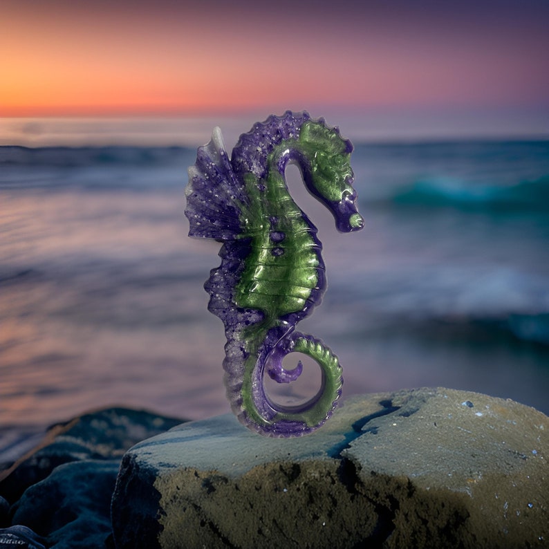 Sea Animals, Sea Horse, Sea Creatures, Resin Art. - Etsy