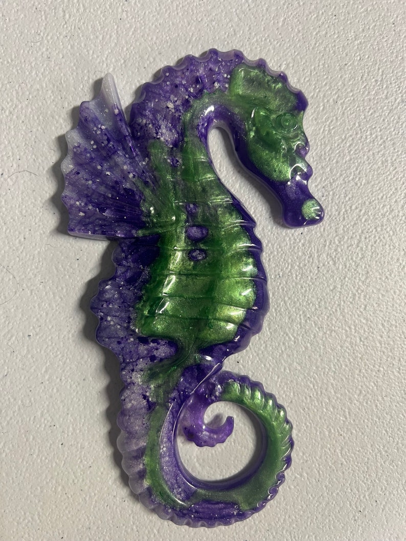 Sea Animals, Sea Horse, Sea Creatures, Resin Art. - Etsy