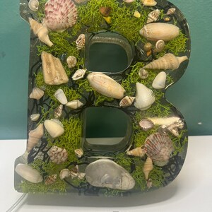 Large B Letter Resin Light Multiple Styles to Choose From - Etsy