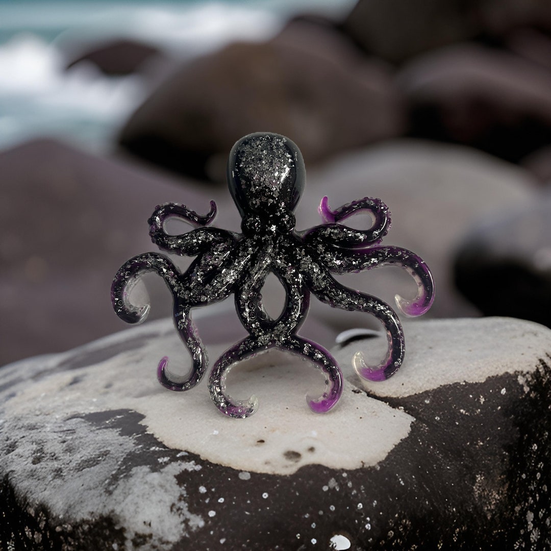 Sea Animals, Octopus, Sea Creatures, Resin Art. - Etsy