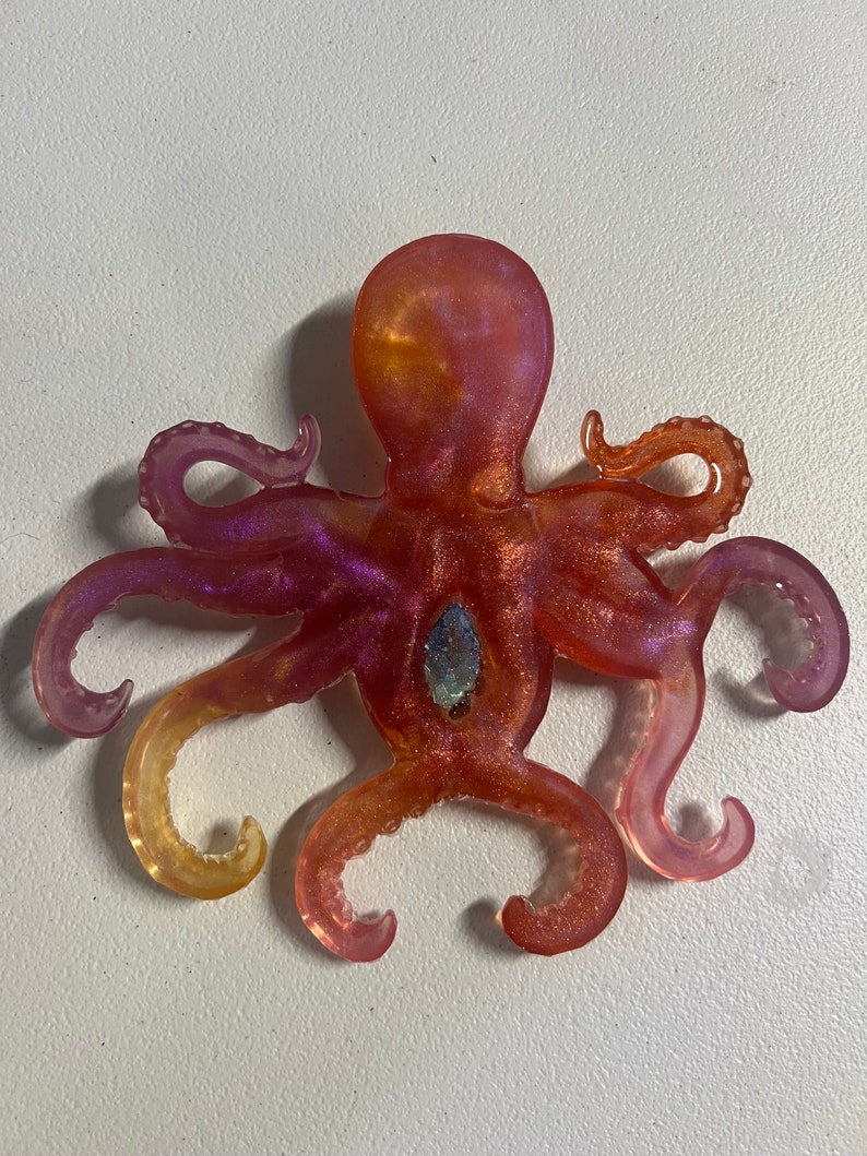 Sea Animals, Octopus, Sea Creatures, Resin Art. - Etsy