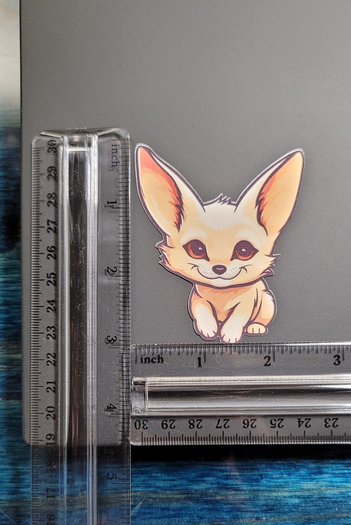 Fennec Fox Vinyl Sticker Waterproof Die-cut Cute, Kids, Party, Gifts ...