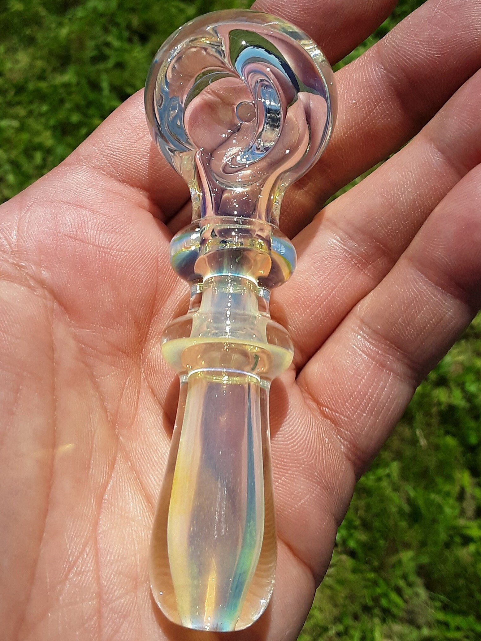 Handmade Glass Color Changing Pipe - Etsy