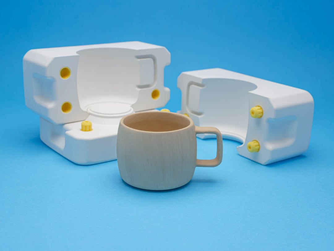 Plaster Mold for Slipcasting Elegant Mug - Etsy