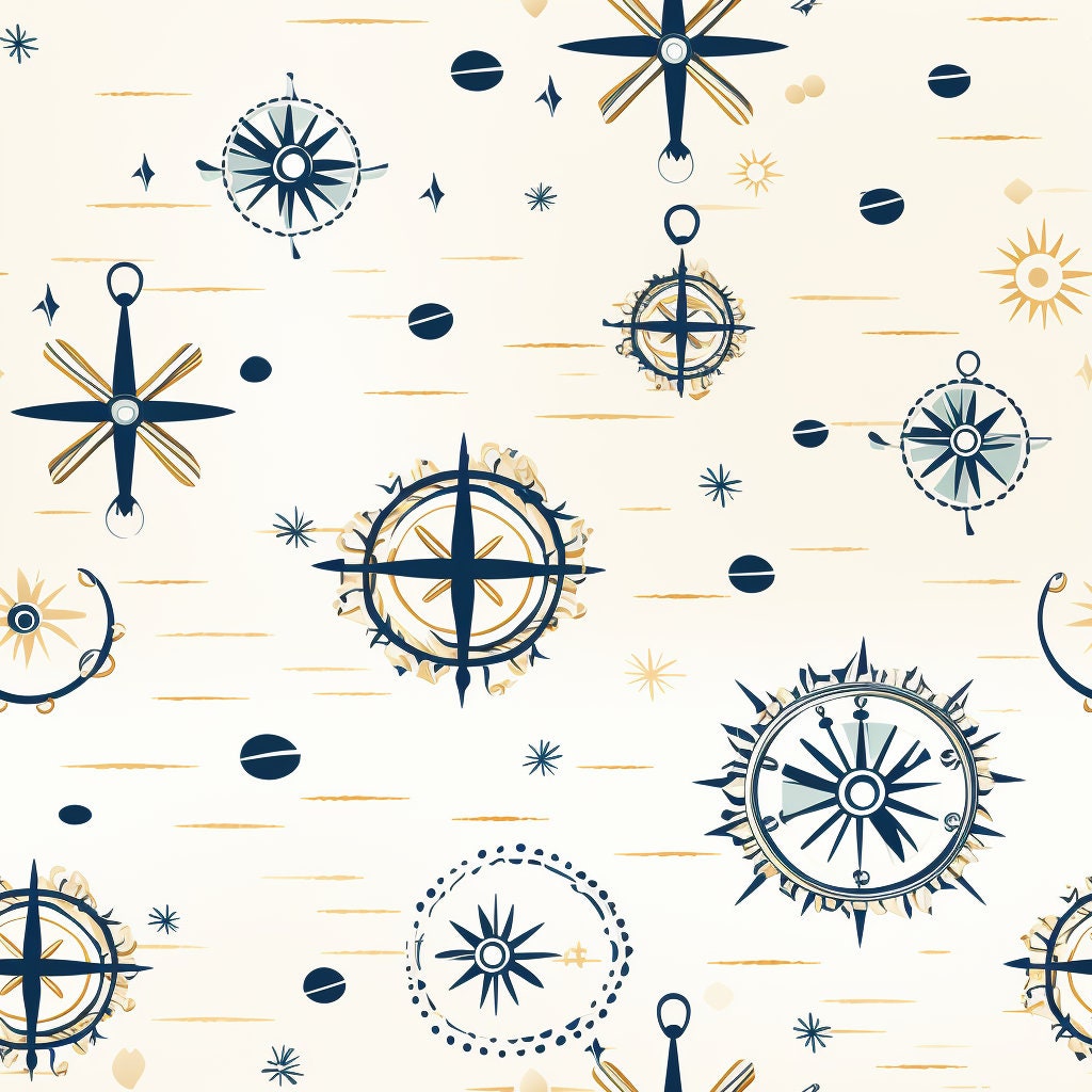 20 Nautical Texture Seamless Pattern, Digital PNG, Graphic Design ...