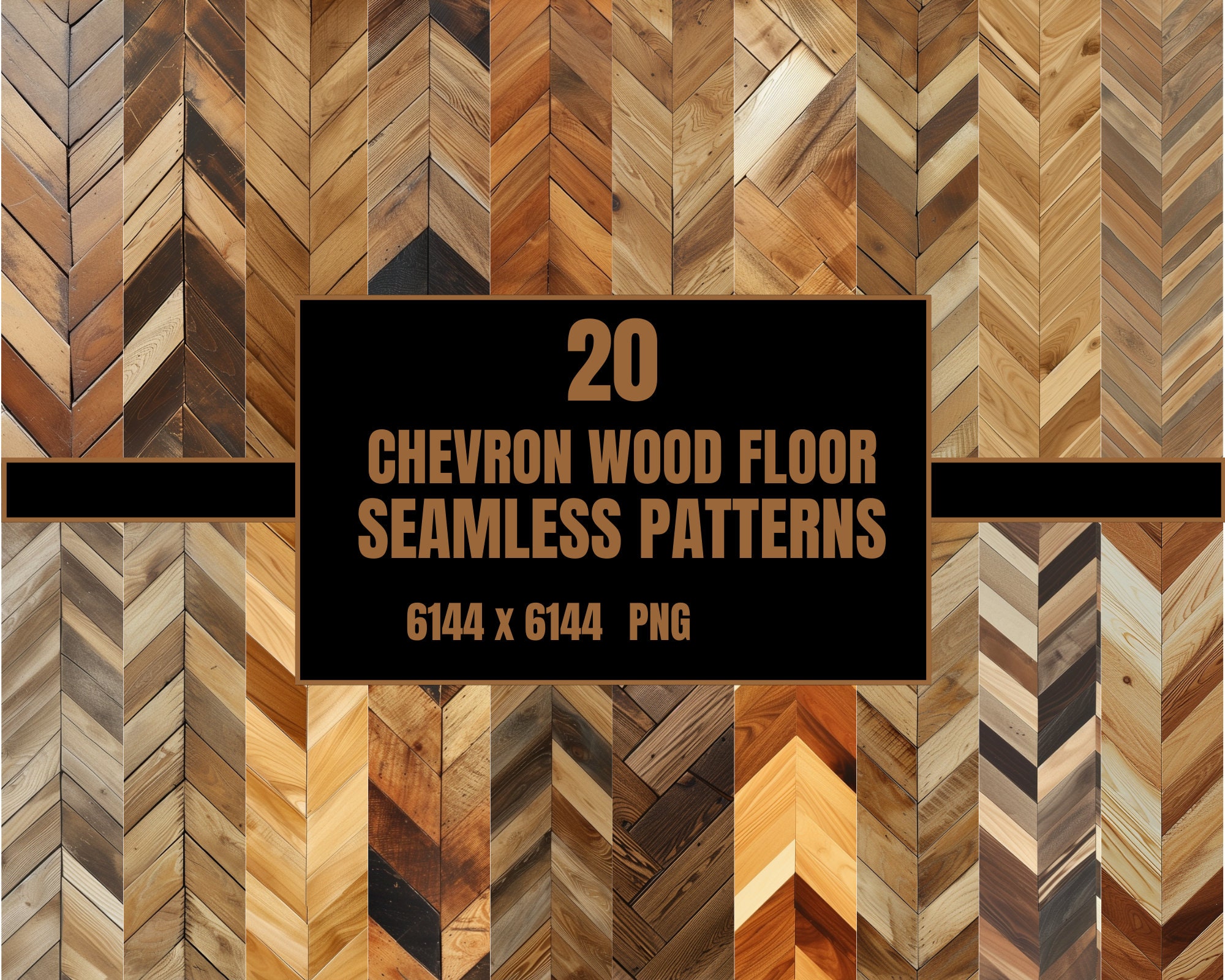 20 Chevron Wood Floor Patterns PNG - Digital Paper - Digital Download - Etsy