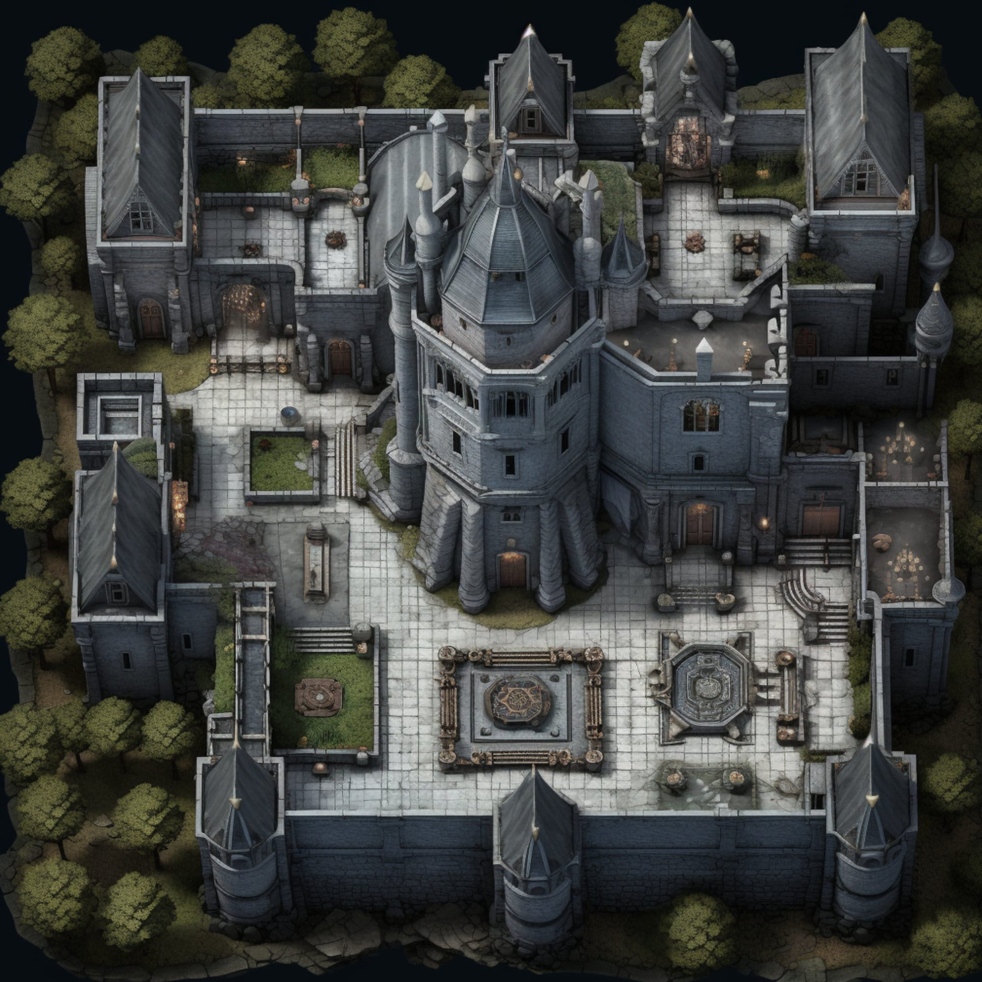 12 Dungeons and Dragons Map Set Islands DND Dungeon Maps - Etsy