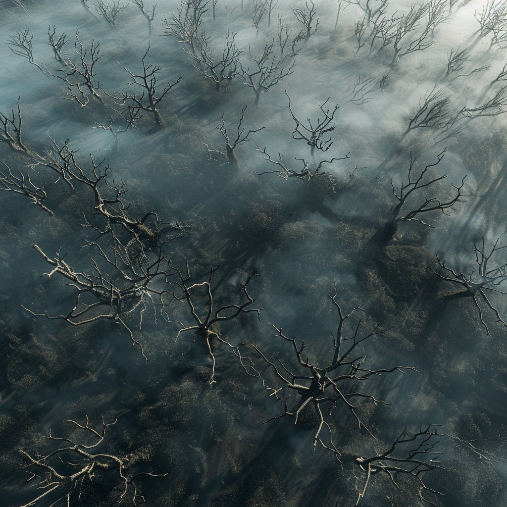 12 Haunted Foggy Forest 2, Dungeons and Dragons Map Set, Roll20, VTT ...