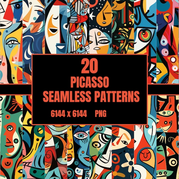 Picasso Fabric - Etsy