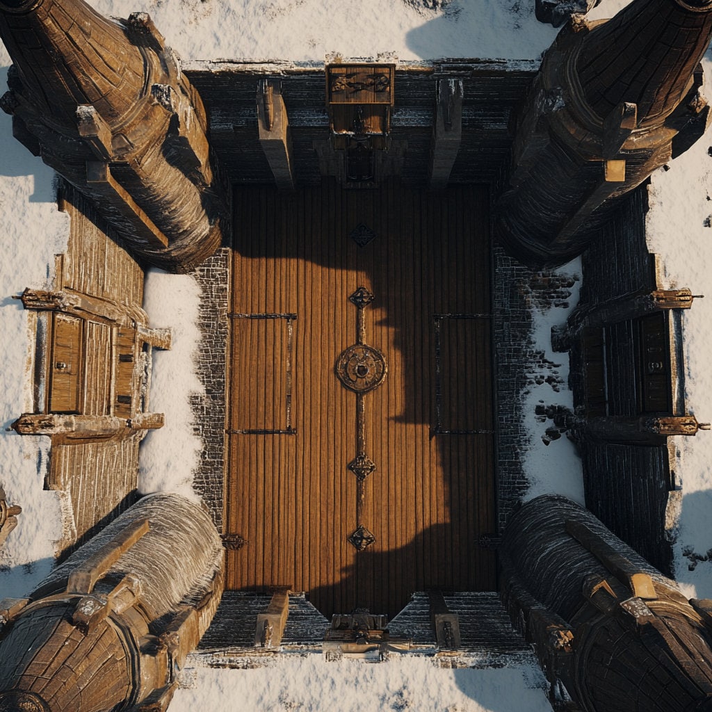 12 Frozen Fortress PNG, Dungeons and Dragons Map Set, Roll20, VTT ...