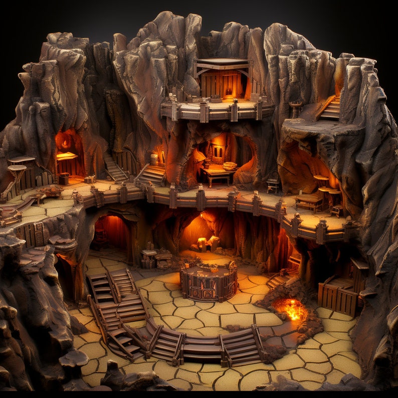 12 Volcanic Forge Dnd Maps: Tabletop RPG Adventure (digital Download ...