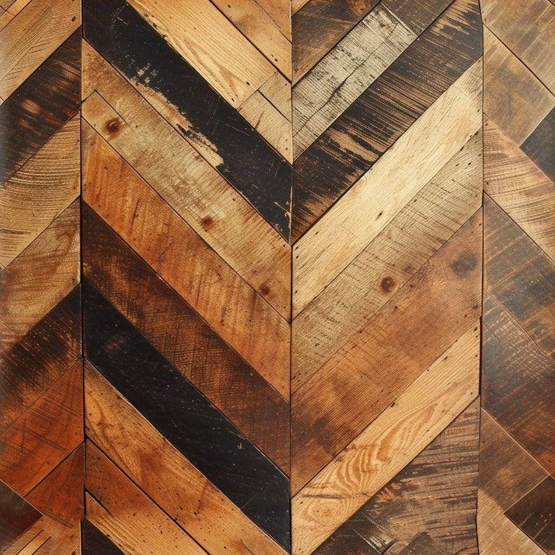 20 Chevron Wood Floor Patterns PNG - Digital Paper - Digital Download ...