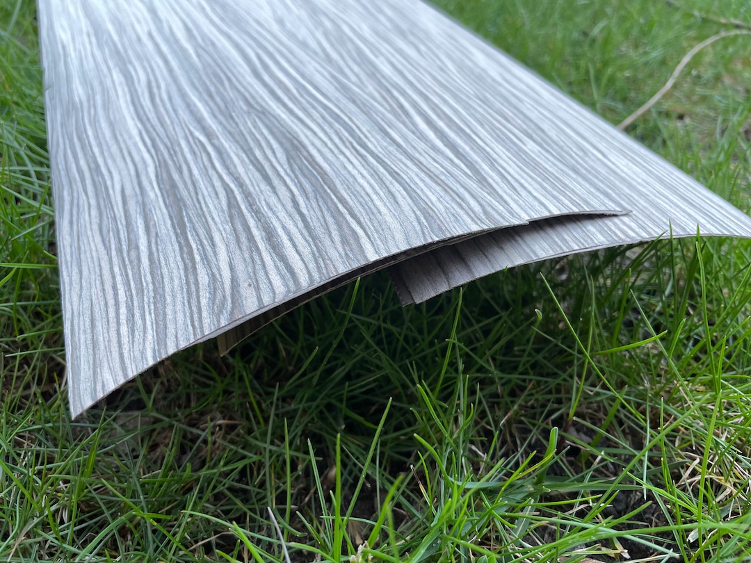Craft Silver Grey Wood Veneer Sheets 3 Pieces | 4 3/8" X 23" Each Sheet ...
