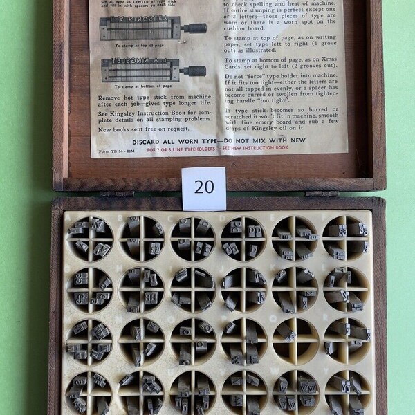 Type Box - Etsy