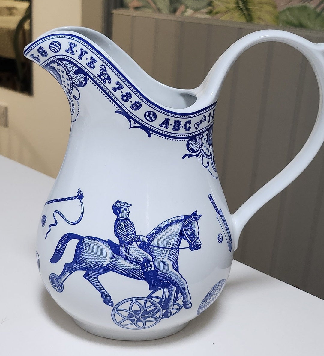 Spode Edwardian Childhood Large Jug - Etsy