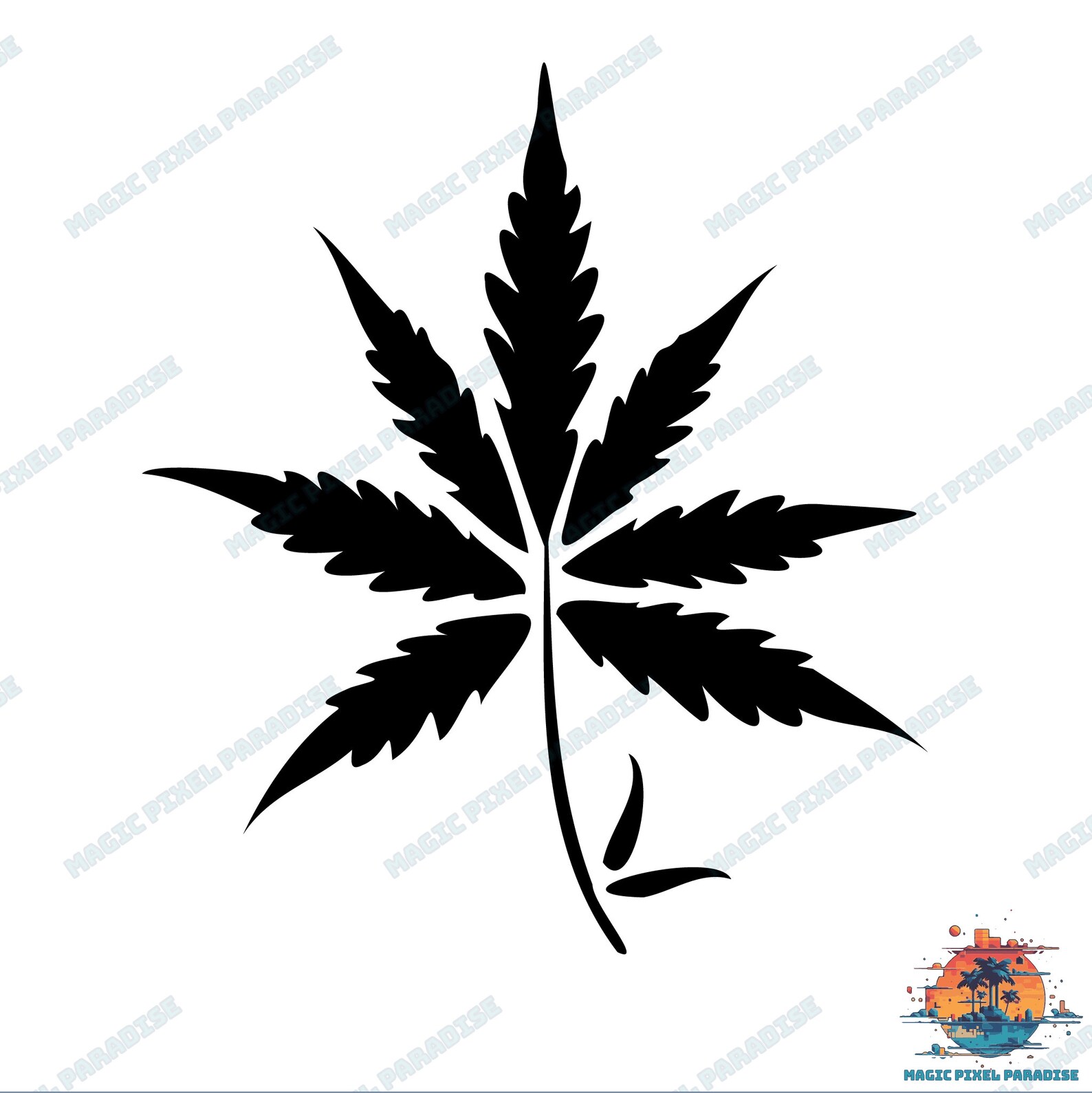 Pot Leaf SVG Download SVG Files for Cricut Svg Files for - Etsy