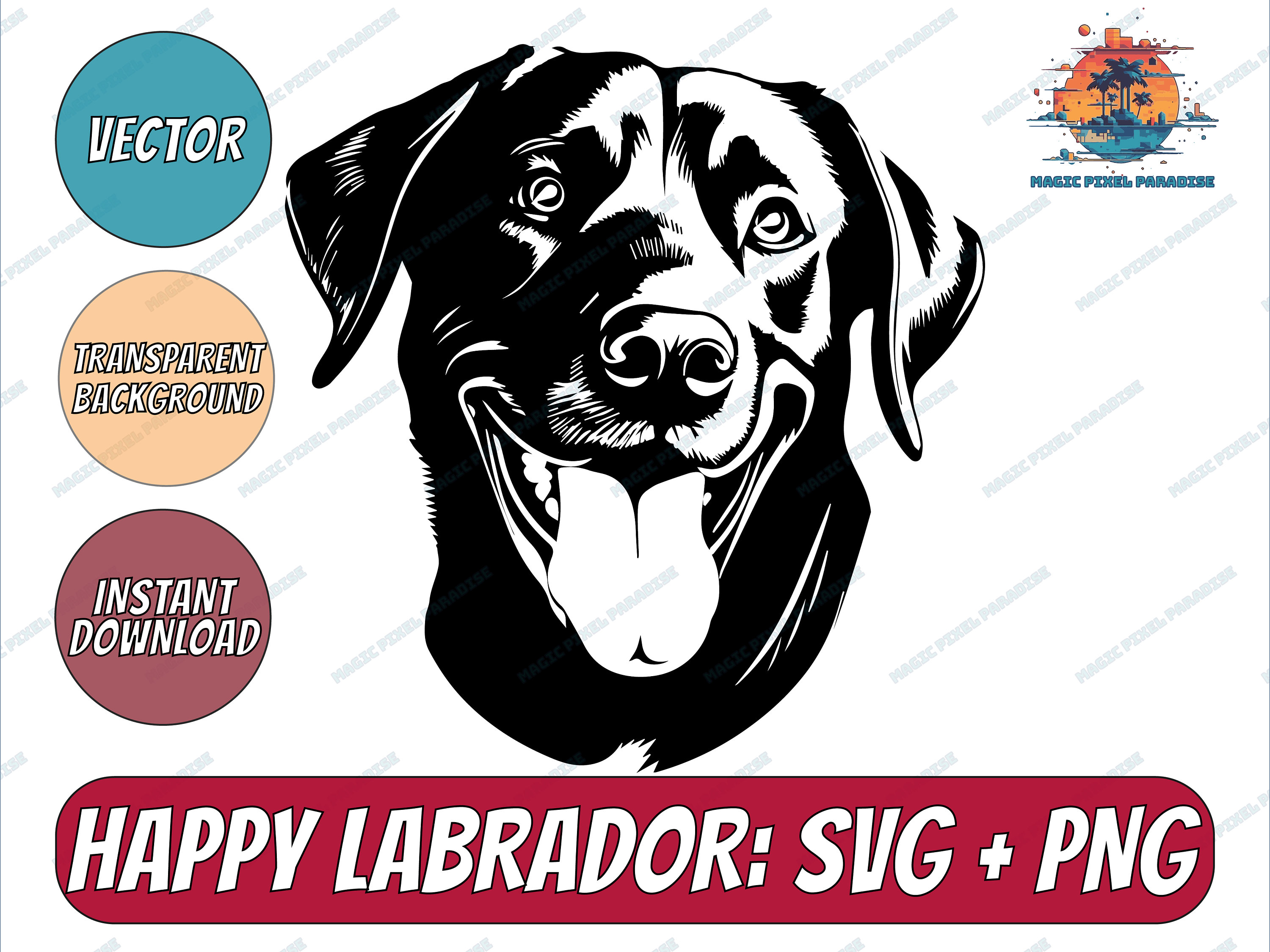 Labrador Svg Files Cricut, Dog Svg Clipart Download, Lab T-shirt Design ...