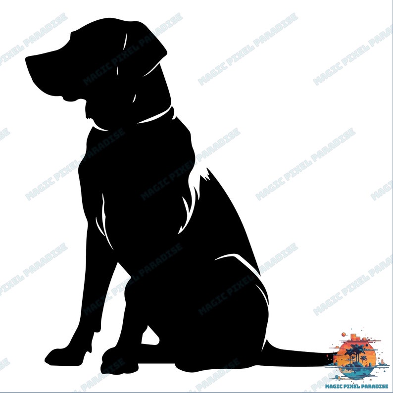 9 Labrador Dog Dogs and Puppies Svg Calcomanía De Perro - Etsy