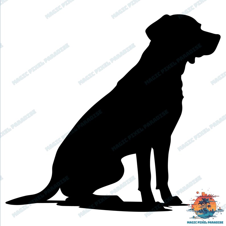 9 Labrador Dog Dogs and Puppies Svg Calcomanía De Perro - Etsy