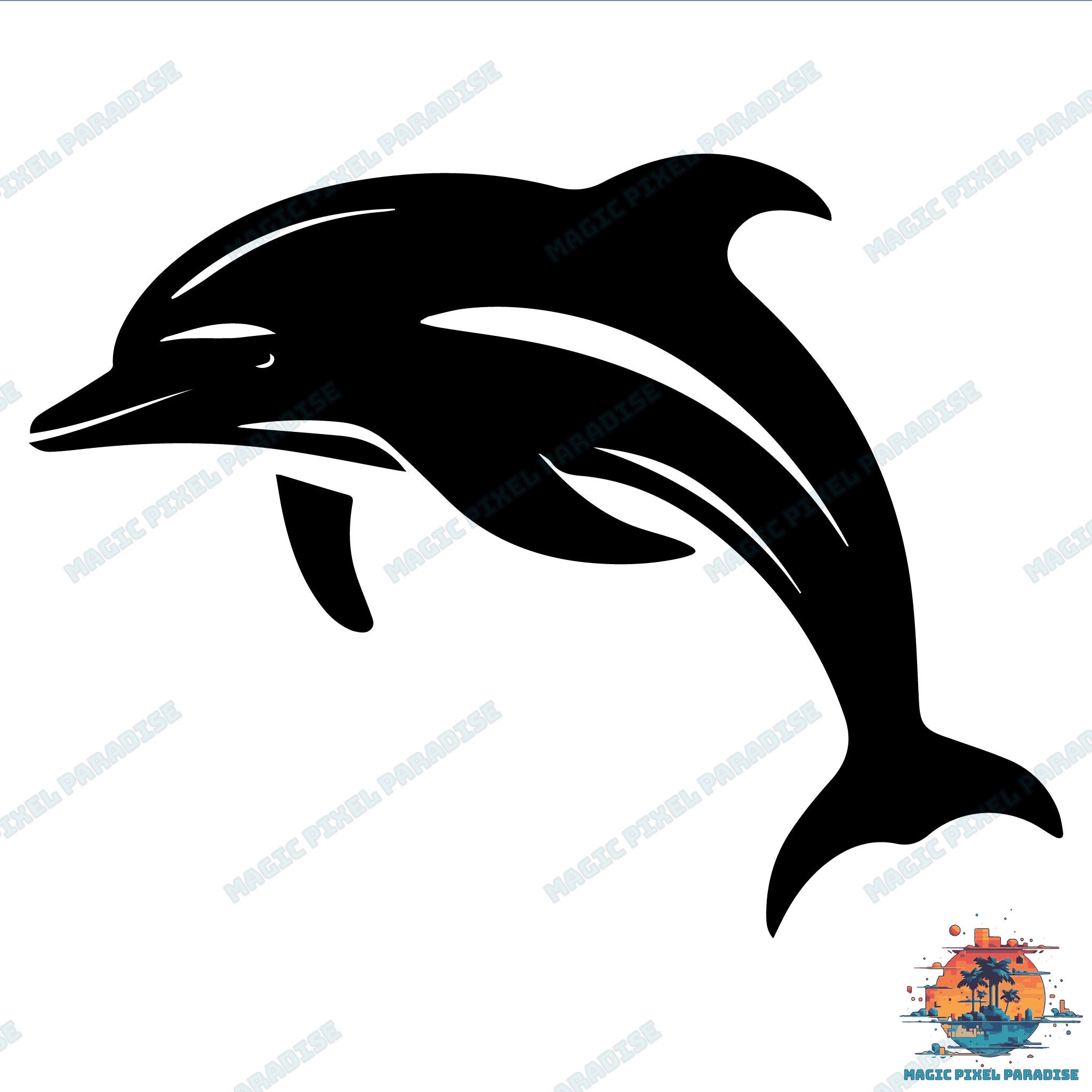 3 Dolphin SVG Files for Cricut Instant Digital Download, Perfect for ...