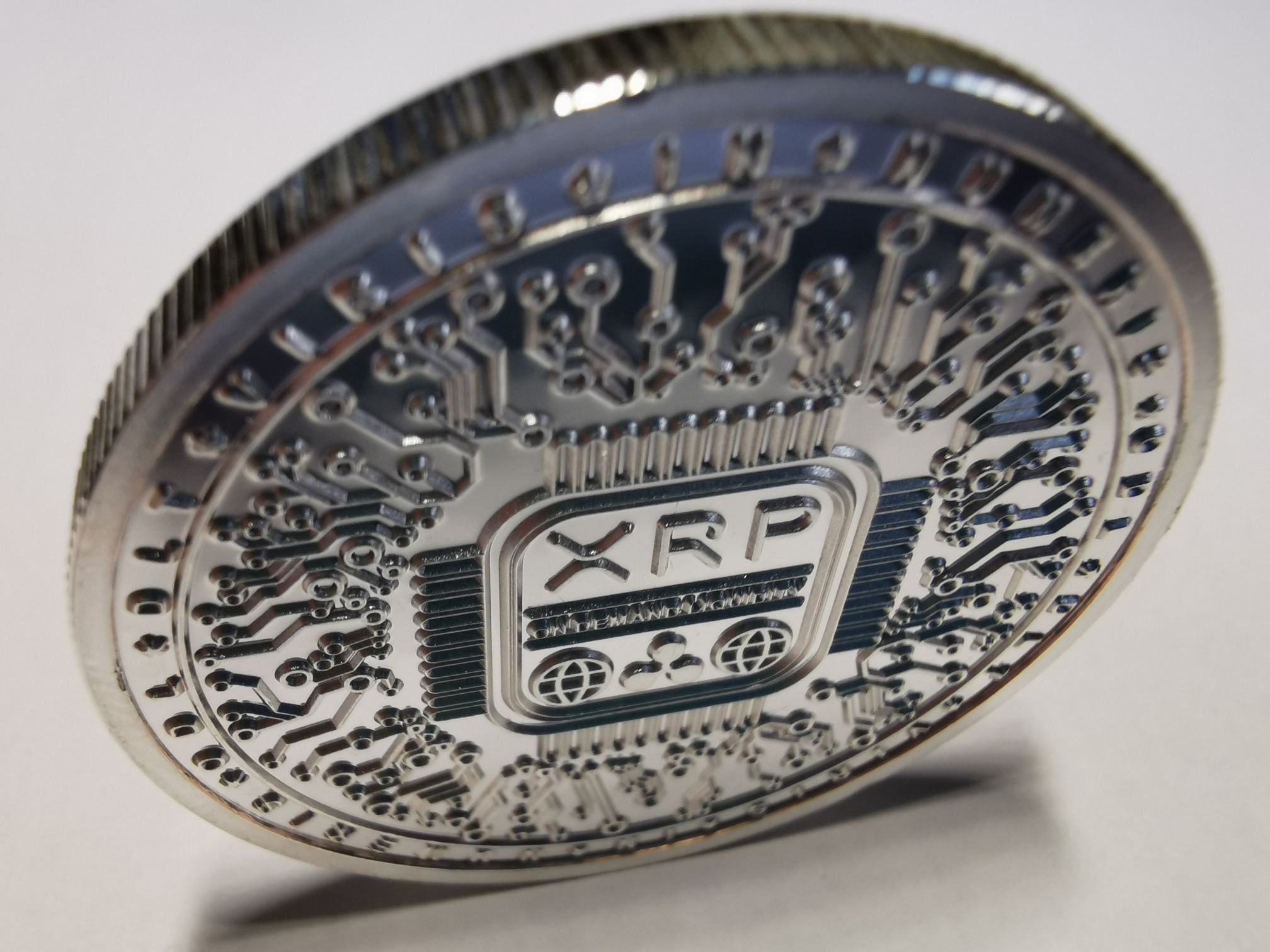 XRP Ripple Coin .999 Silver Deluxe Display Case & XRP Certificate XRP ...