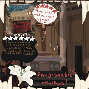 Vampire Communication Cards Keychain | Autism, Nonverbal / Speaking ...