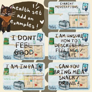 Dog & Cat Communication Cards Keychain | Autism, Nonverbal / Speaking ...