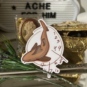 Hannibal Clock Shark Vinyl Sticker Will Graham Encephalitis - Etsy