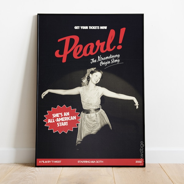 Pearl A24 Poster - Etsy
