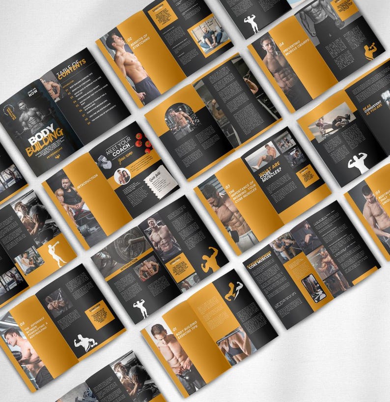 Body Building Guide Ebook, Guide to Building Muscle, Fitness Course PLR ...