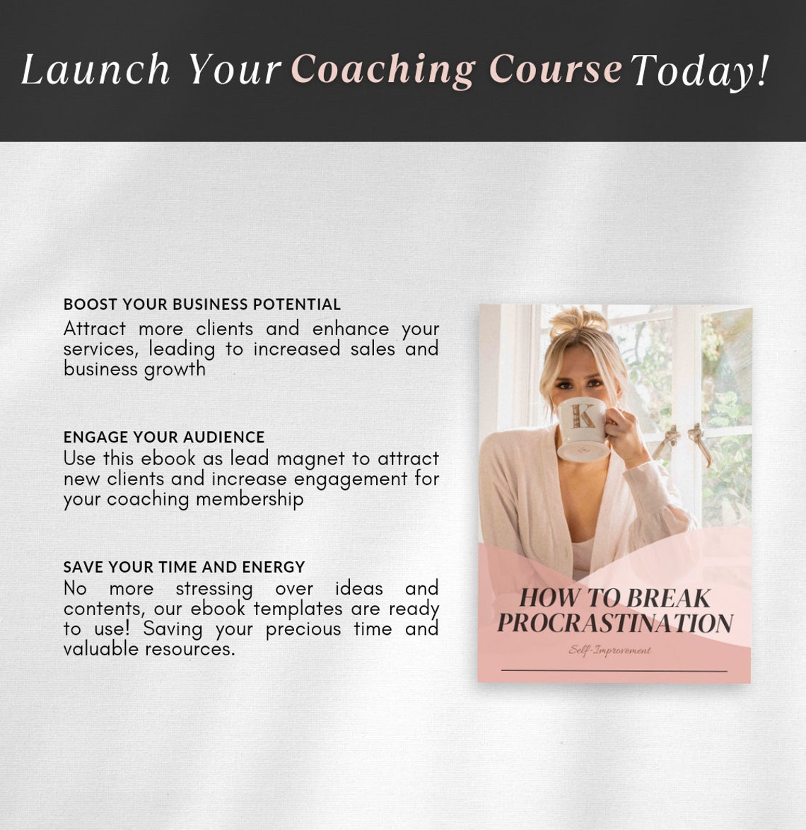 How to Break Procrastination Ebook, Overcome Procrastination PLR ...