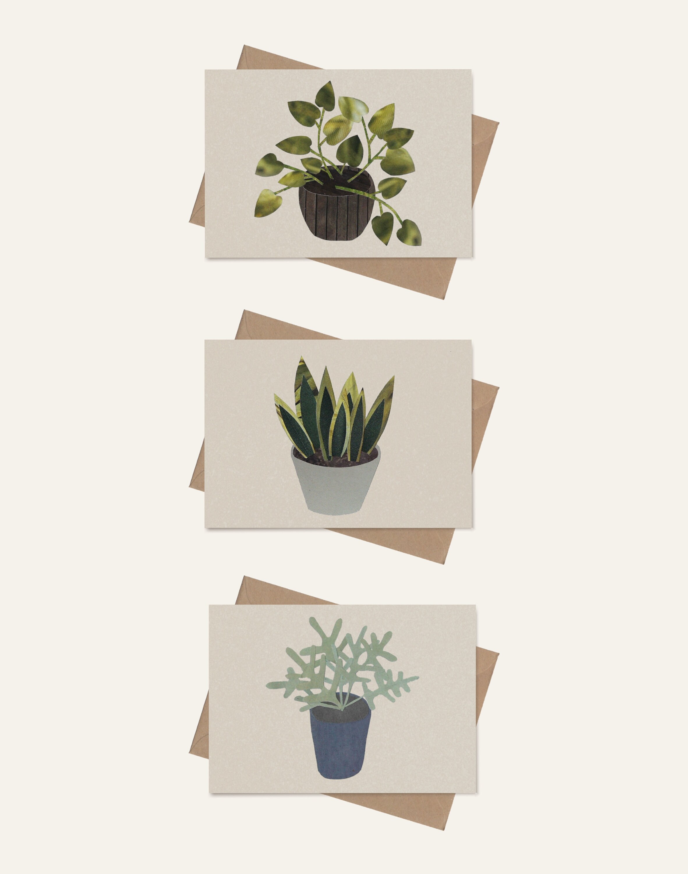 Printable Digital Download Plants Greeting Celebration Birthday Thank ...
