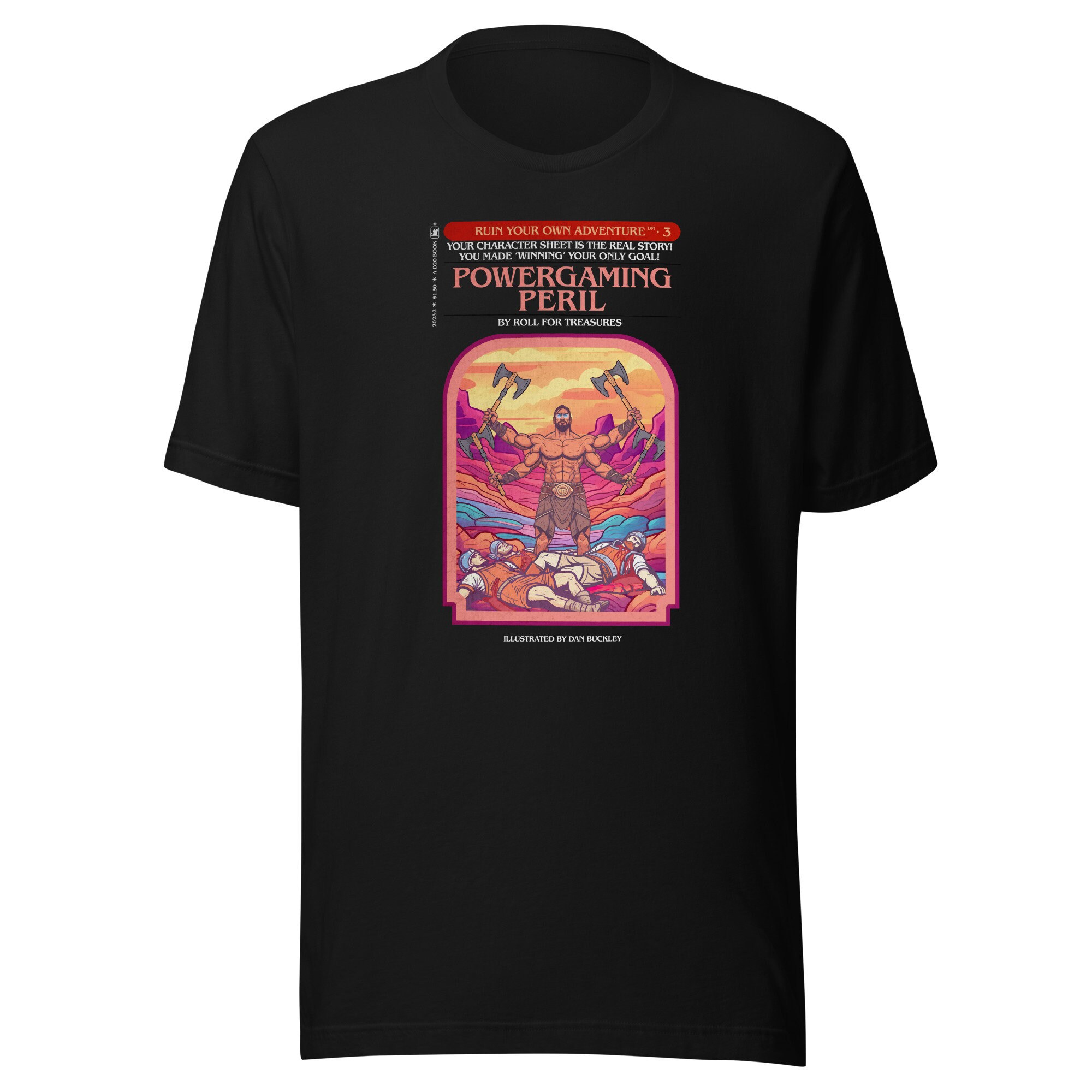 Powergaming Peril Shirt Dark for Dungeons and Dragons Fan Gifts for ...