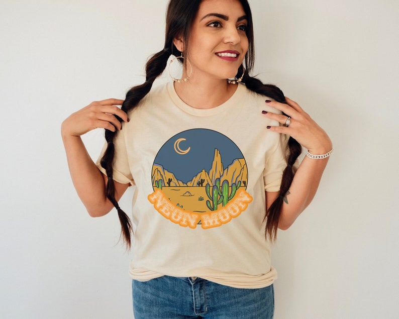 Neon Moon, Retro Sublimation, SVG PNG Cricut, Instant Download - Etsy