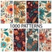 1000 Piece MEGA Bundle Boho Chic Clipart Boho Digital Paper - Etsy