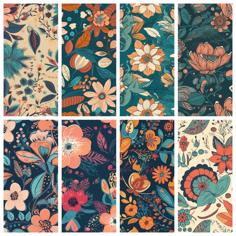 500 Piece MEGA Bundle, Boho Chic Clipart, Boho Digital Paper, Boho ...