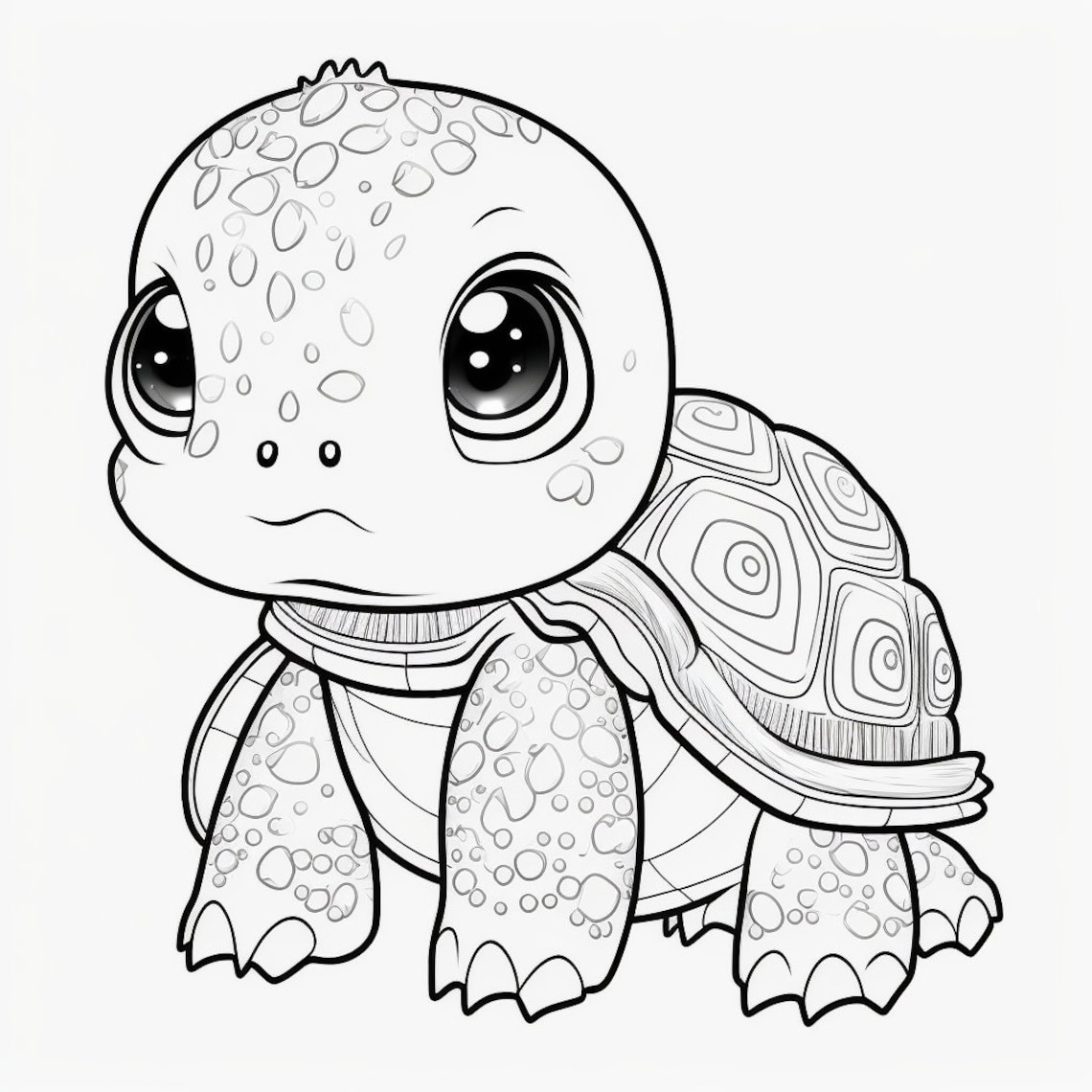 Turtle Collection 50 Page Coloring Pages Printable Variety Coloring ...