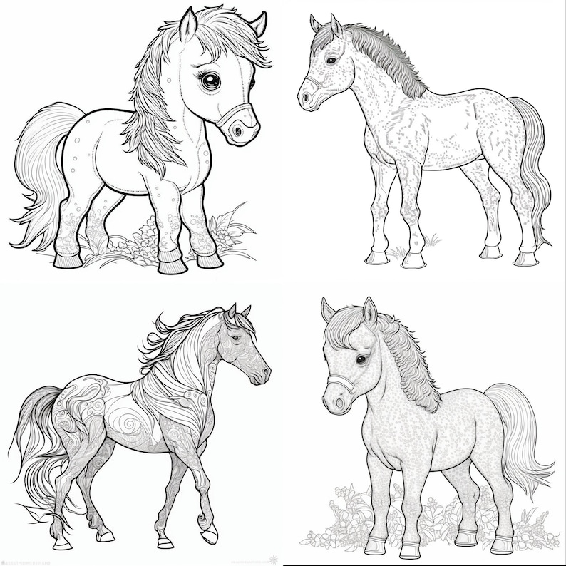 250 Piece Mega Bundle Animal Collection, Cat, Dog, Turtle Page Coloring ...