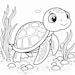 Turtle Collection 50 Page Coloring Pages Printable Variety Coloring ...