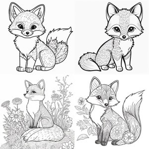 250 Piece Mega Bundle Animal Collection, Cat, Dog, Turtle Page Coloring ...