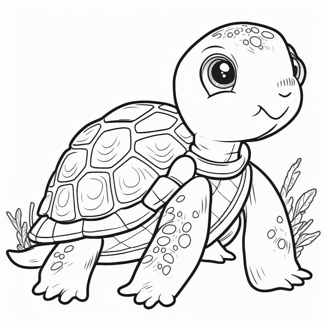 Turtle Collection 50 Page Coloring Pages Printable Variety Coloring ...